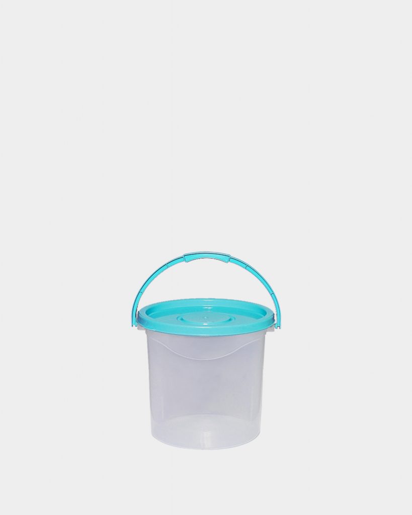(S) Round Container with Handle - Betterware Plastic